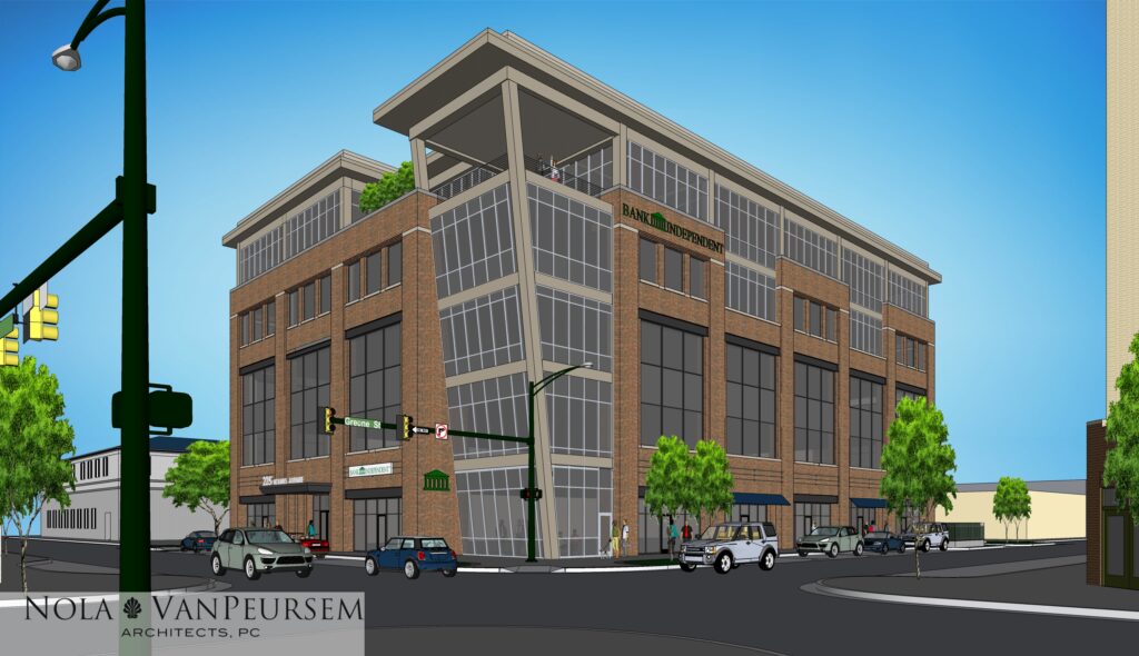 Construction Begins on New Five-Story Office Building in Downtown ...