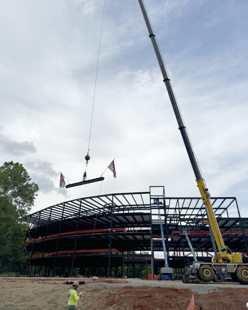 Robins & Morton Tops Out Bank Independent Operations Center | Robins & Morton